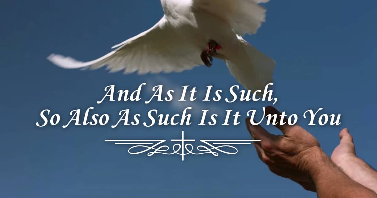 And As It Is Such, So Also As Such Is It Unto You on Nestflix