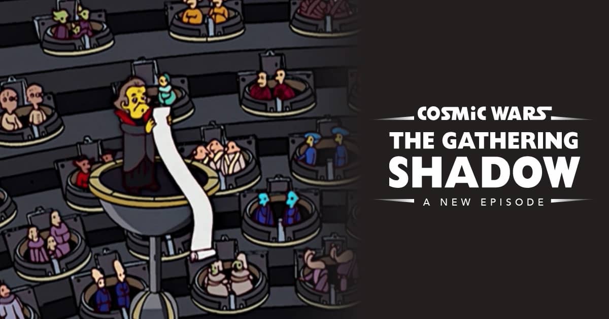 Cosmic Wars: The Gathering Shadow - Nestflix