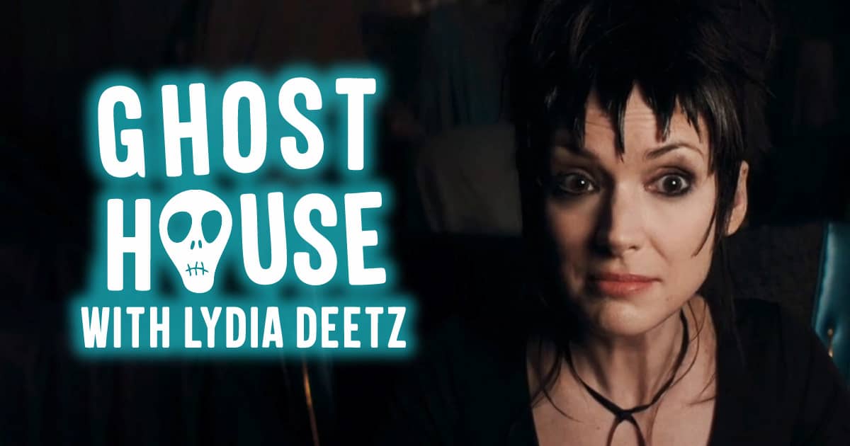 Ghost House with Lydia Deetz on Nestflix
